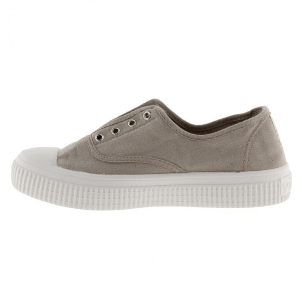 Alba - Beige - Slip On Plimsolls - Dora Plimsolls | Victoria Slip On ...